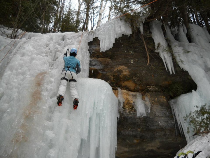 Michigan Ice Fest: Up, Up and Away!